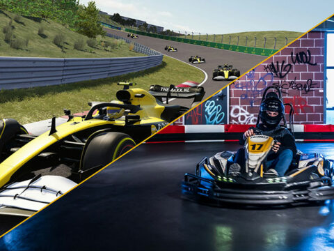 Simracen in onze nieuwe simulatoren | The Maxx